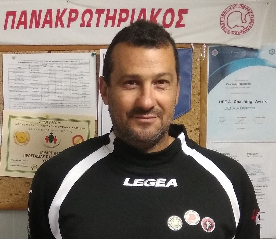 ΚΟΛΟΚΟΤΡΩΝΗΣ ΚΩΝΣΤΑΝΤΙΝΟΣ - Σύνδεσμος Προπονητών Ποδοσφαίρου Νομού Χανίων